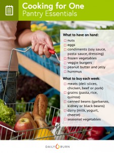 Cooking for One? 9 Tips to Save Time and Money